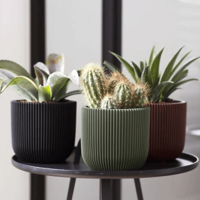 Matera Conic Round Groove 14 cm