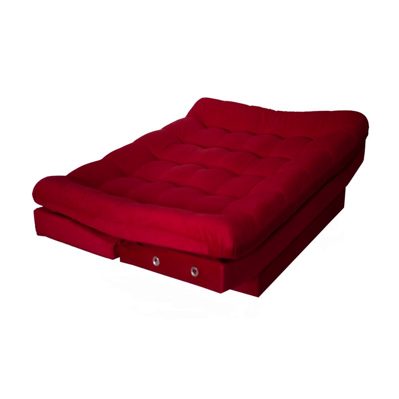Sofá Cama E-madera Rojo Grace