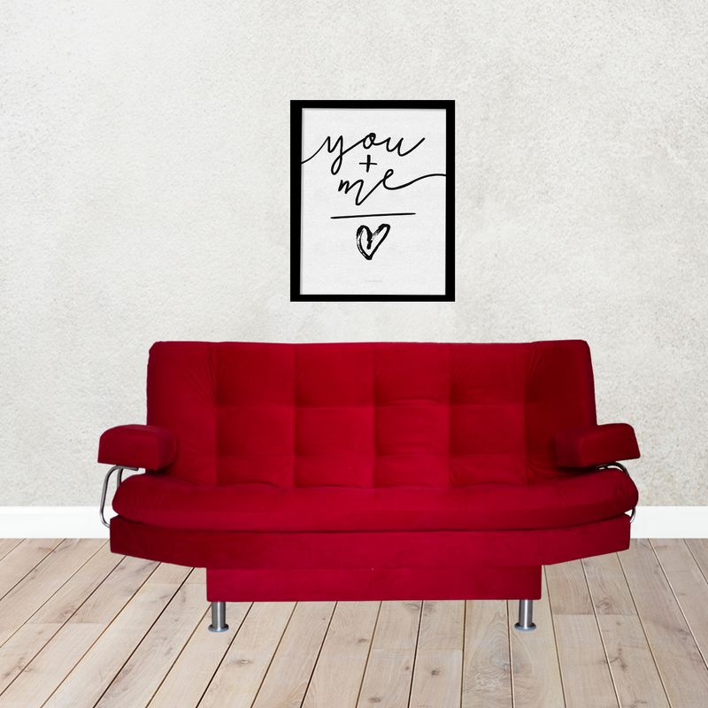 Sofá Cama E-madera Rojo Grace