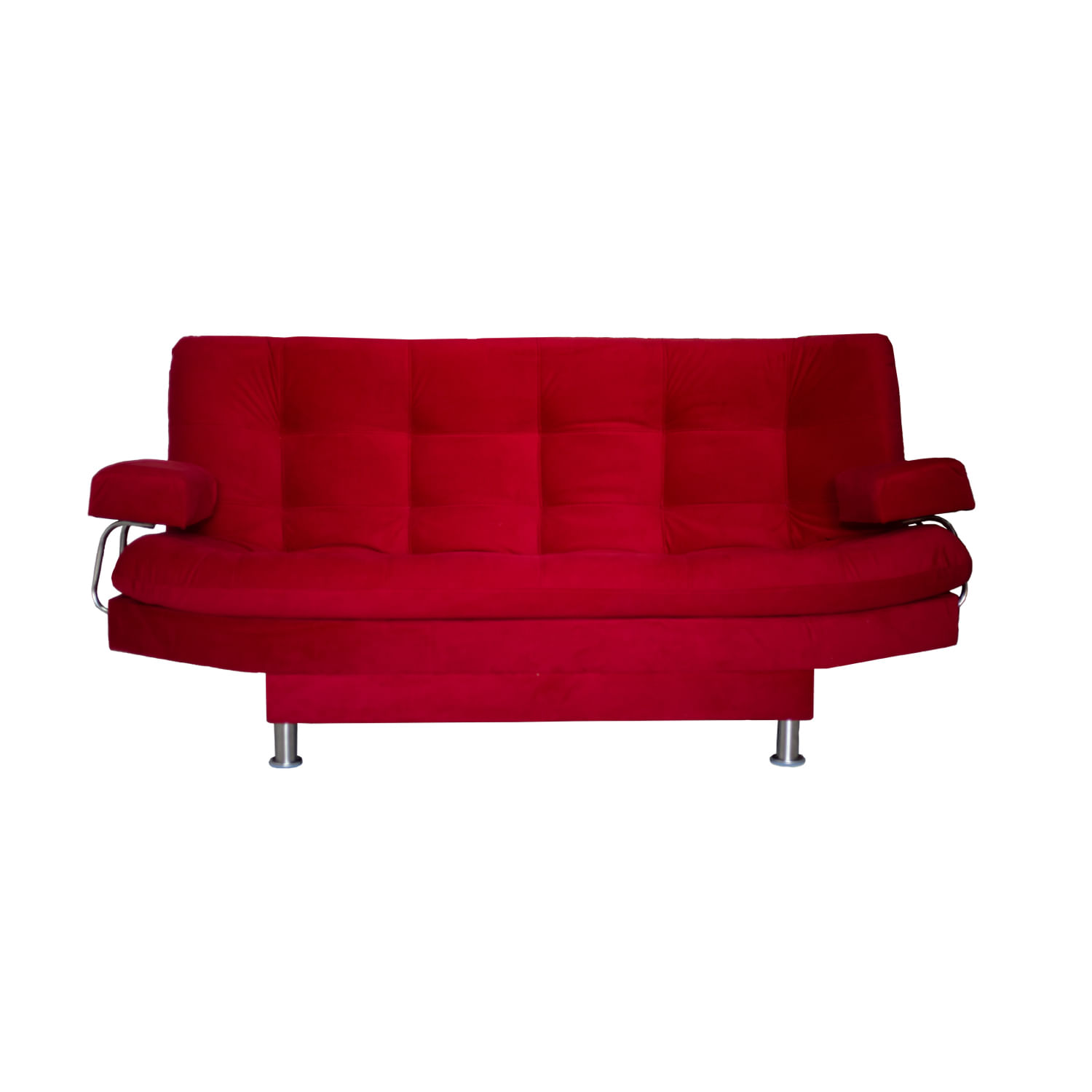 Sofá Cama E-madera Rojo Grace