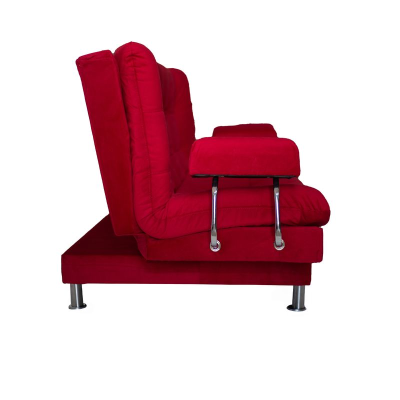 Sofá Cama E-madera Rojo Grace