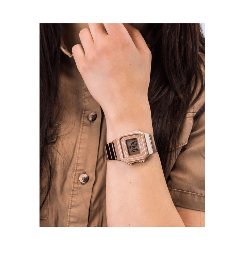 Reloj Casio retro digital para dama b650wc-5a