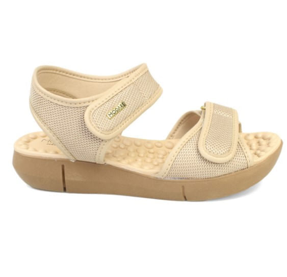 SANDALIAS MUJER MARCA MODARE COLOR BEIGE