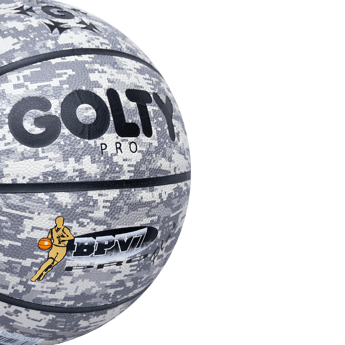 BALÓN DE BALONCESTO PRO #7 UNISEX MARCA GOLTY COLOR GRIS