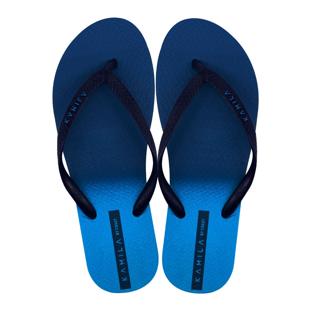 CHANCLAS MUJER MARCA KAMILA COLOR AZUL