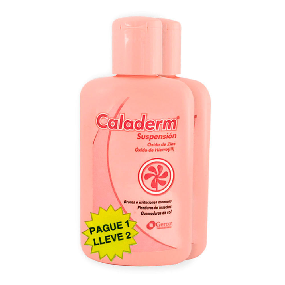 OFERTA CALADERM LOCION PAGUE 1 LLEVE 2