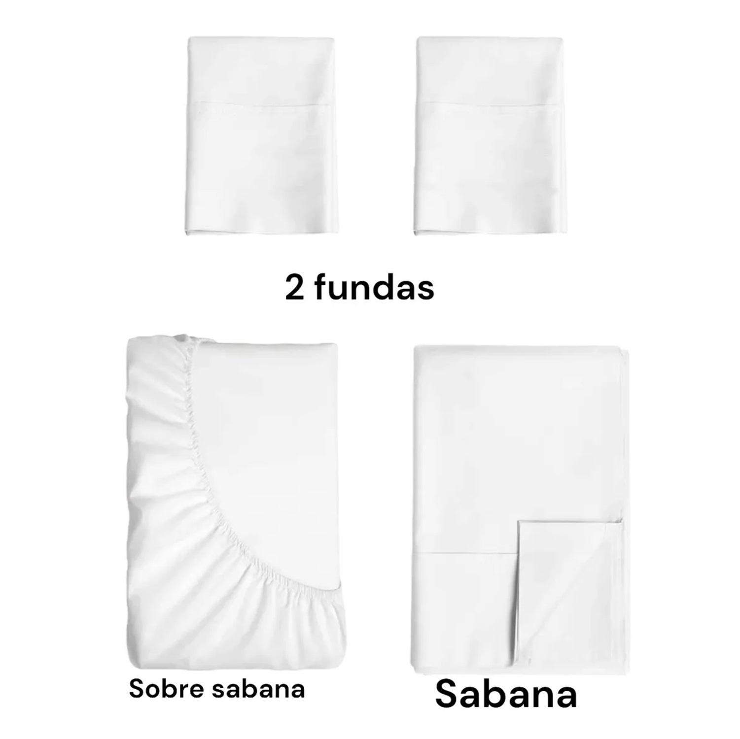Sabanas Blancas Confort y Elegancia Nocturna
