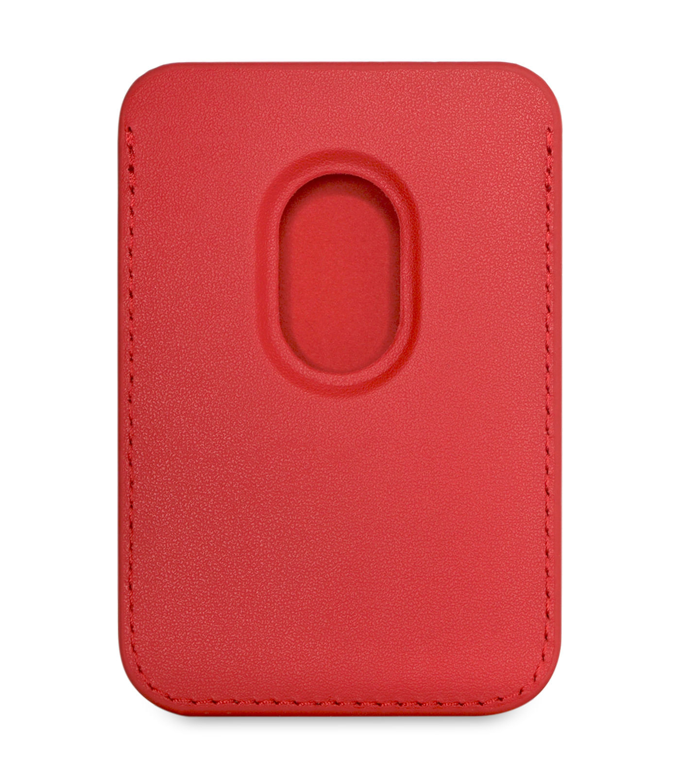 Porta Tarjetero Magnetico Para MagSafe Rojo