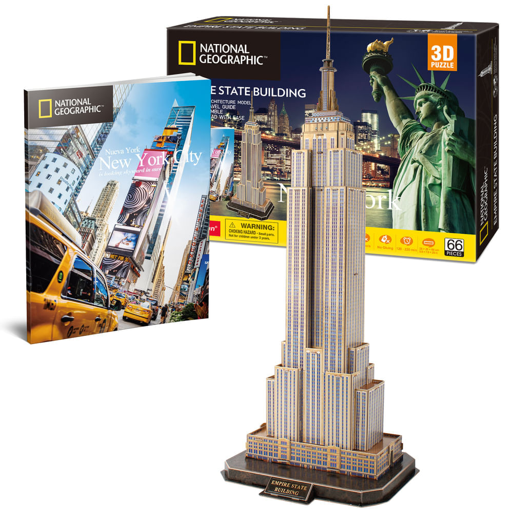 Rompecabezas Armable Empire State 3D - 66P