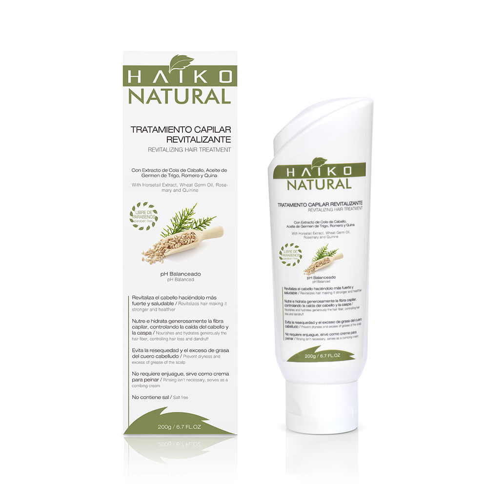 Tratamiento Capilar Revitalizante HAIKO NATURAL, 200g