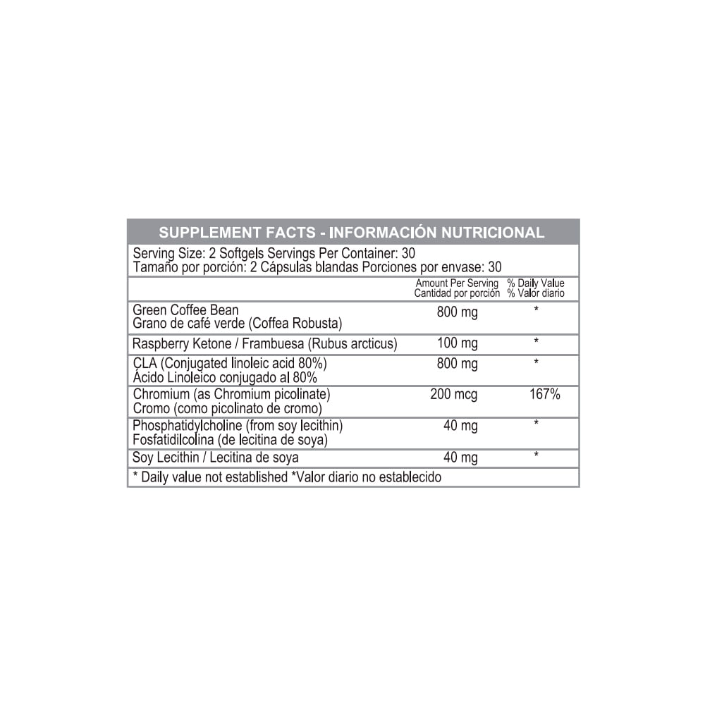 Belly Cuts 60 Softgels
