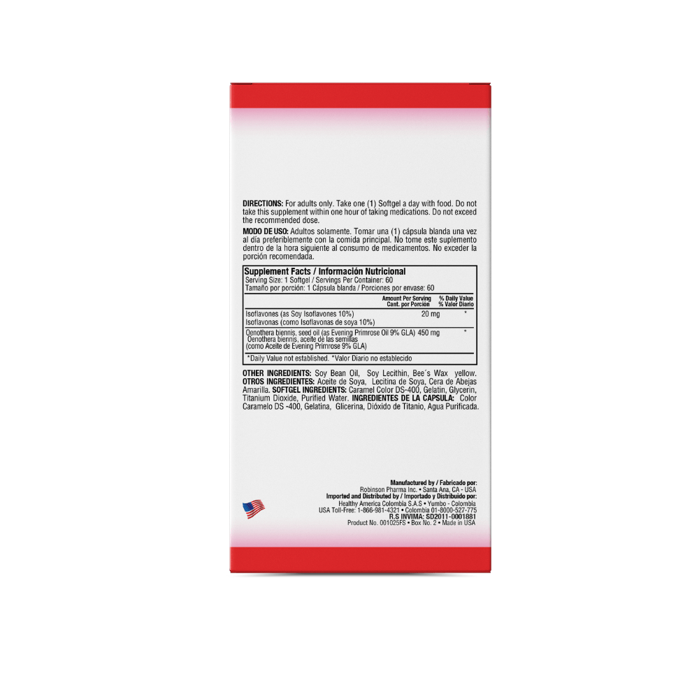 EPO plus Soy Isoflavones 60 Softgels