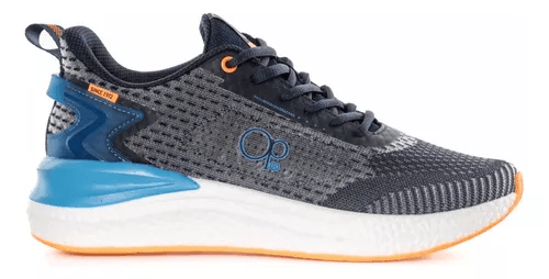 TENIS HOMBRE MARCA OP COLOR AZUL NARANJA