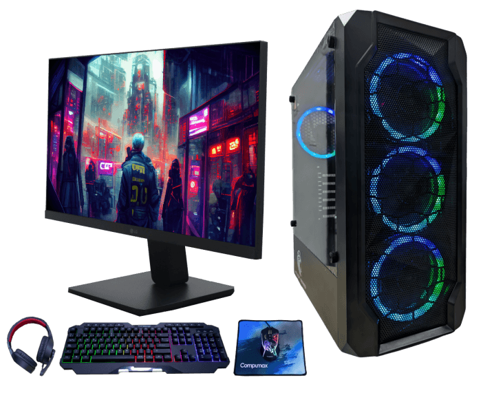 Computador Monitor 23.8 Pulgadas Procesador AMD RYZEN 5 5600GT MEMORIA ...