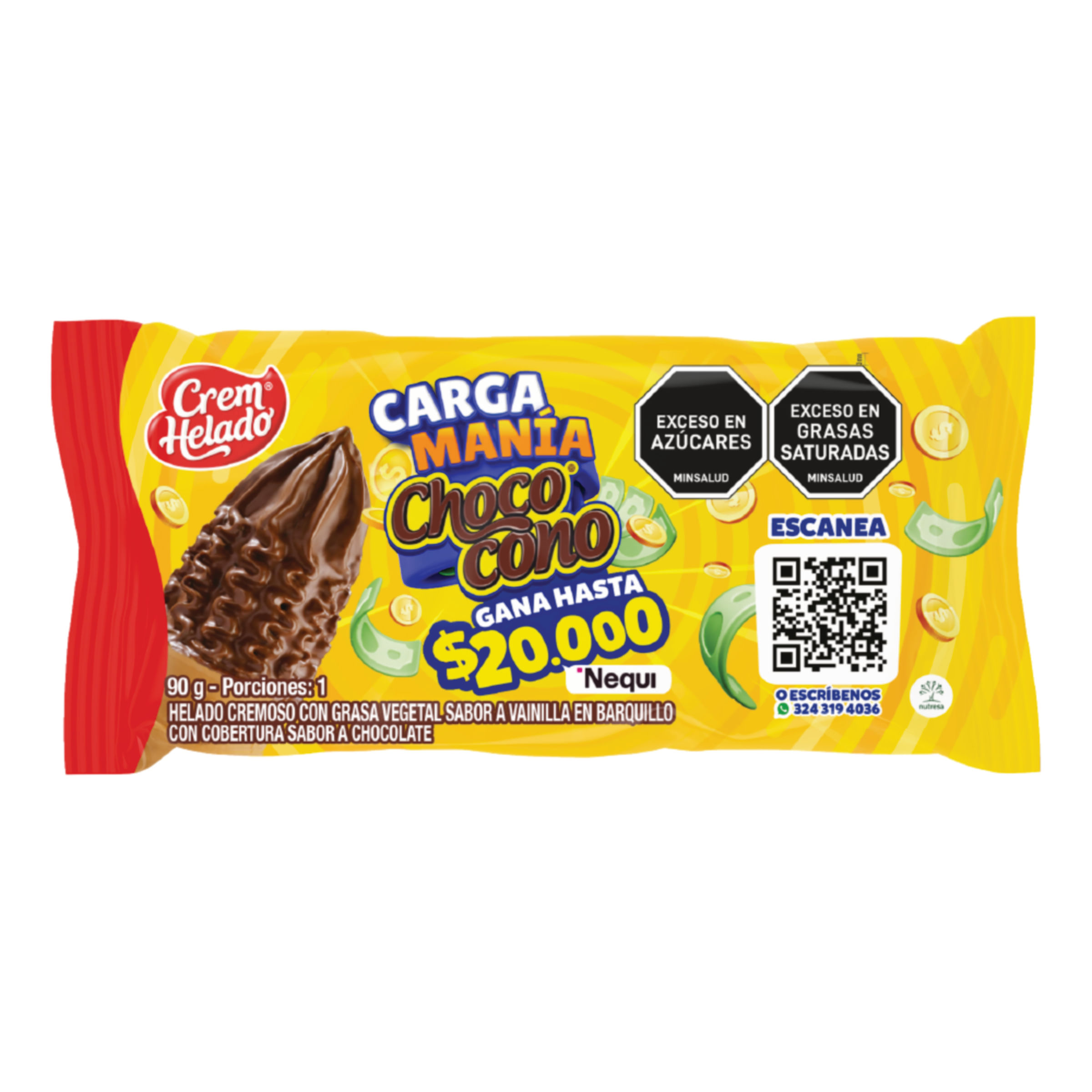 CONO CHOCO CONO CARGA MANIA