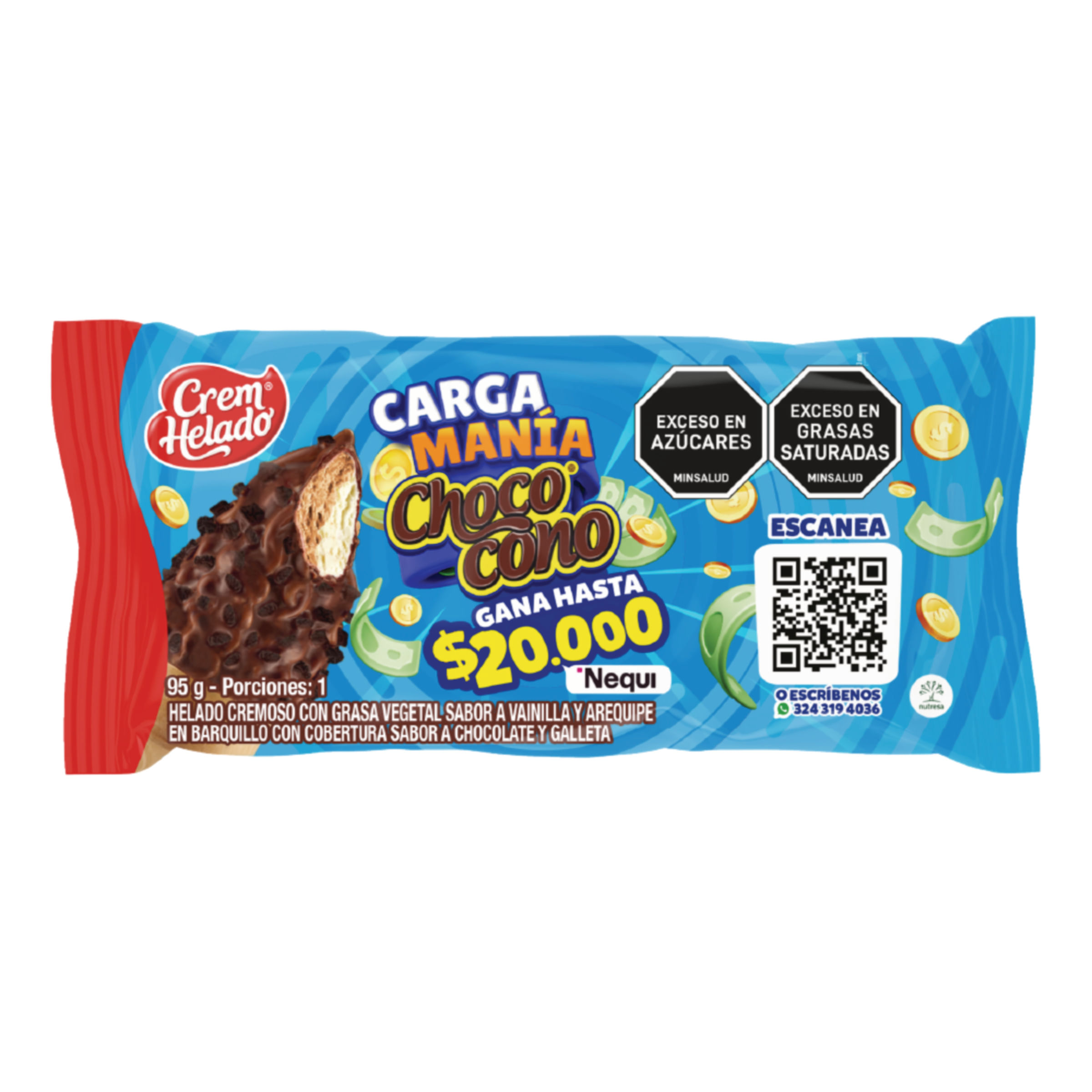 CONO CHOCO CONO CARGA MANIA FLOW
