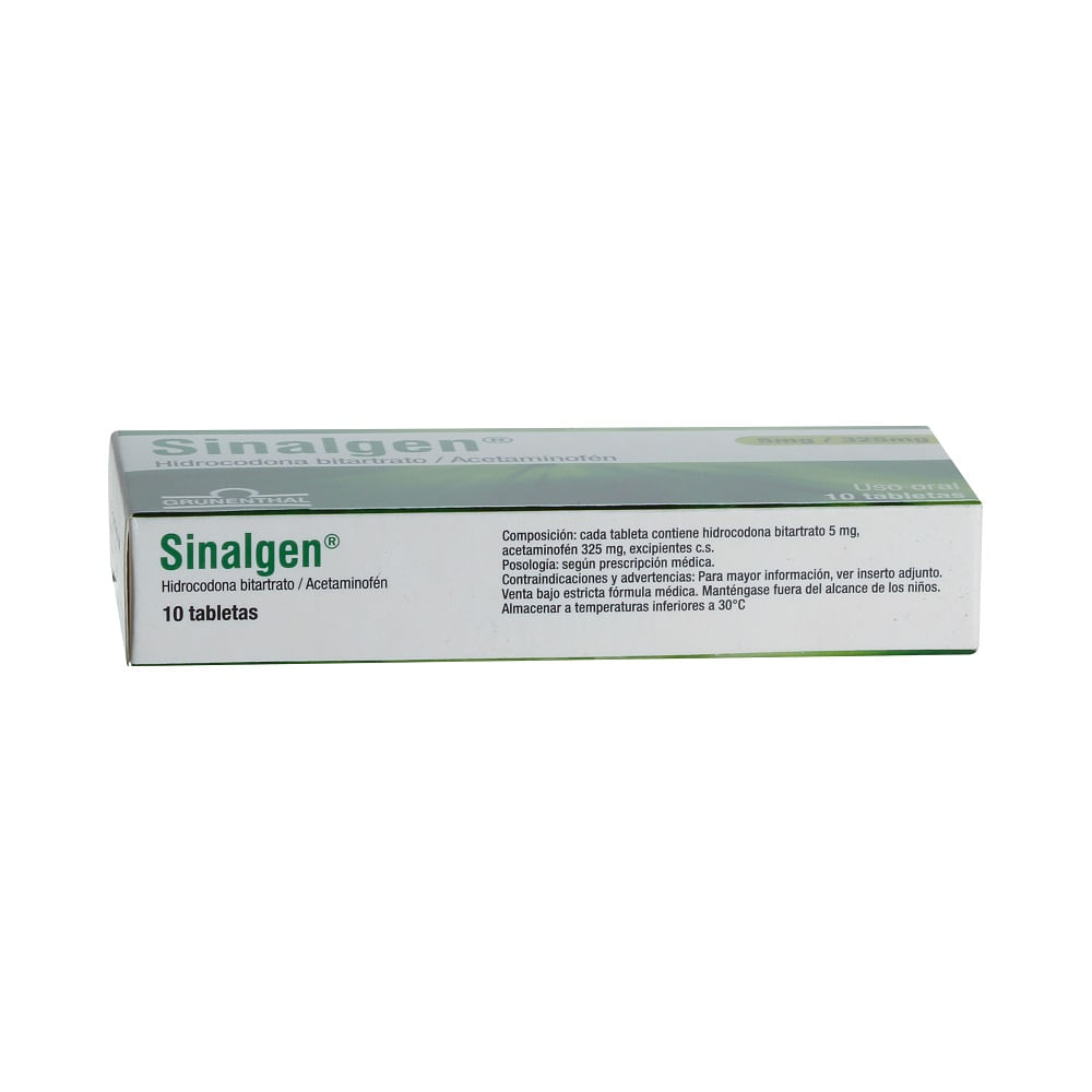 SINALGEN 5/325 MG