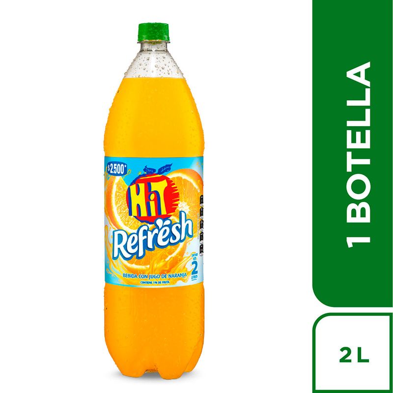 REFRESCO HIT REFRESH NARANJA