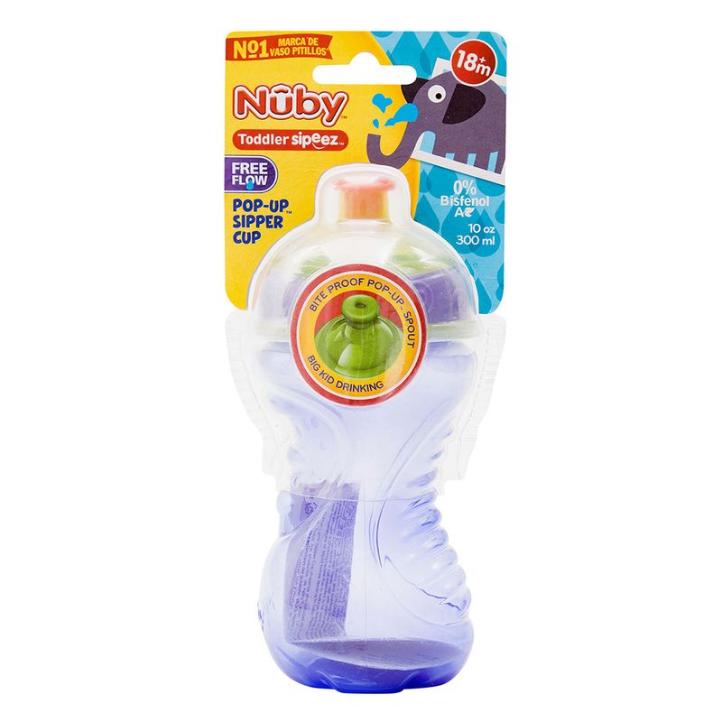 VASO PITILLO ANTIDERRAME NUBY + 18 MESES