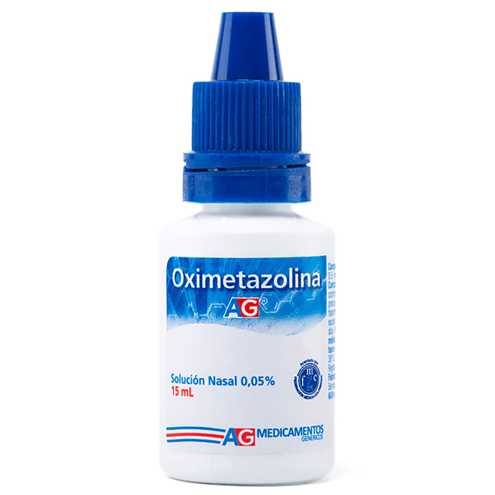OXIMETAZOLINA SOLUCION NASAL ADULTOS 0.05% (AG)