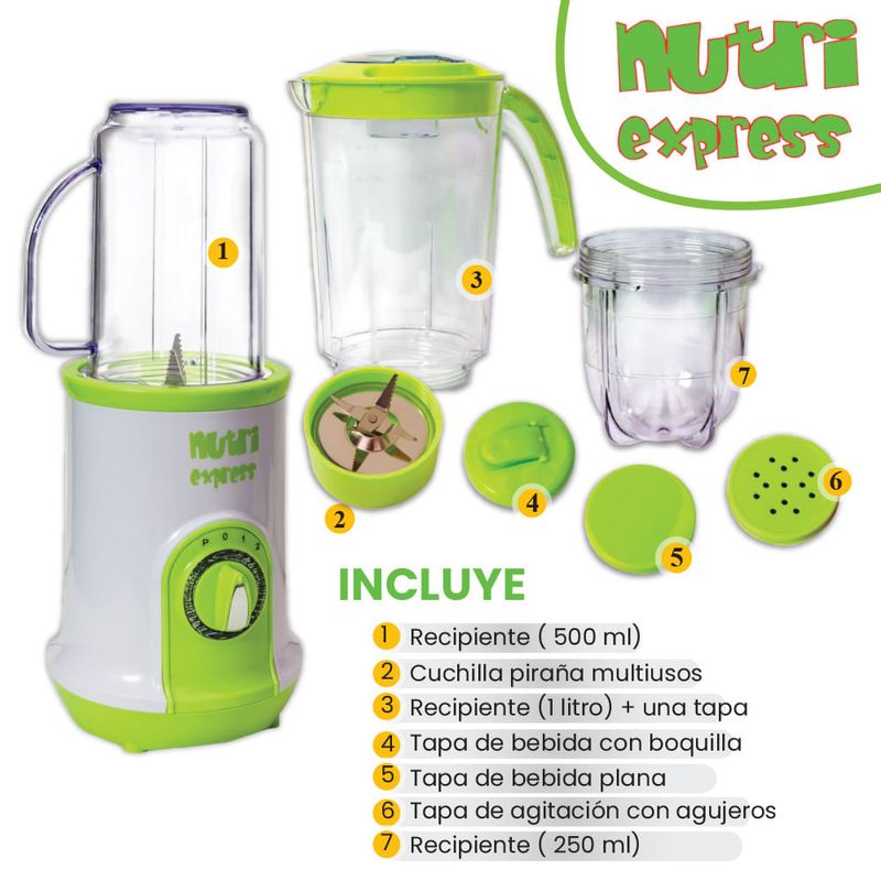 EXTRACTOR DE NUTRIENTES NUTRI EXPRESS