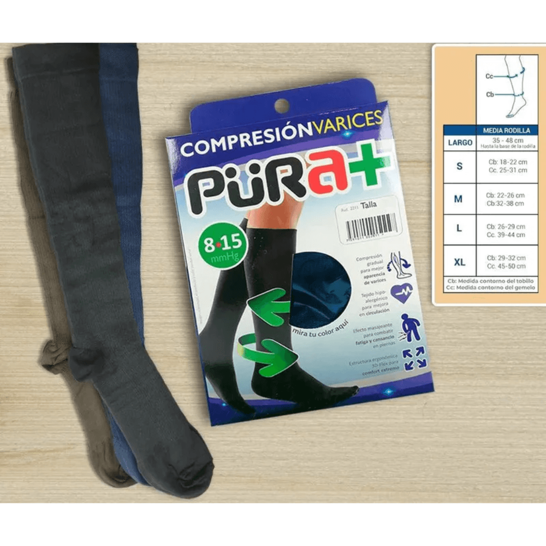 Medias de Compresion varices Talla S_M