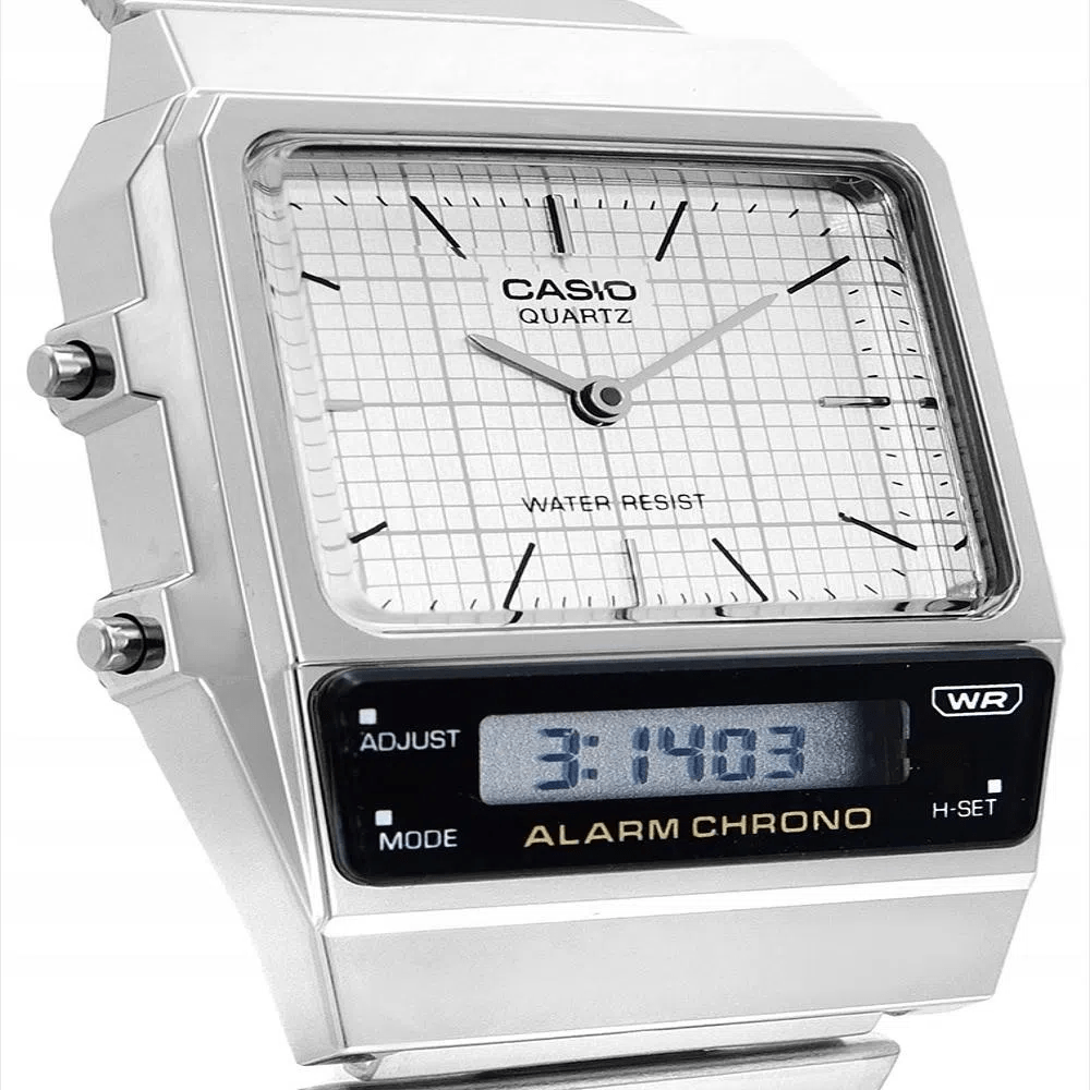 Reloj Casio Unisex Acero Original Aq-800e-7adf